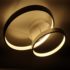 Zola 2 Light Circular LED CTC - Rovert Lighting