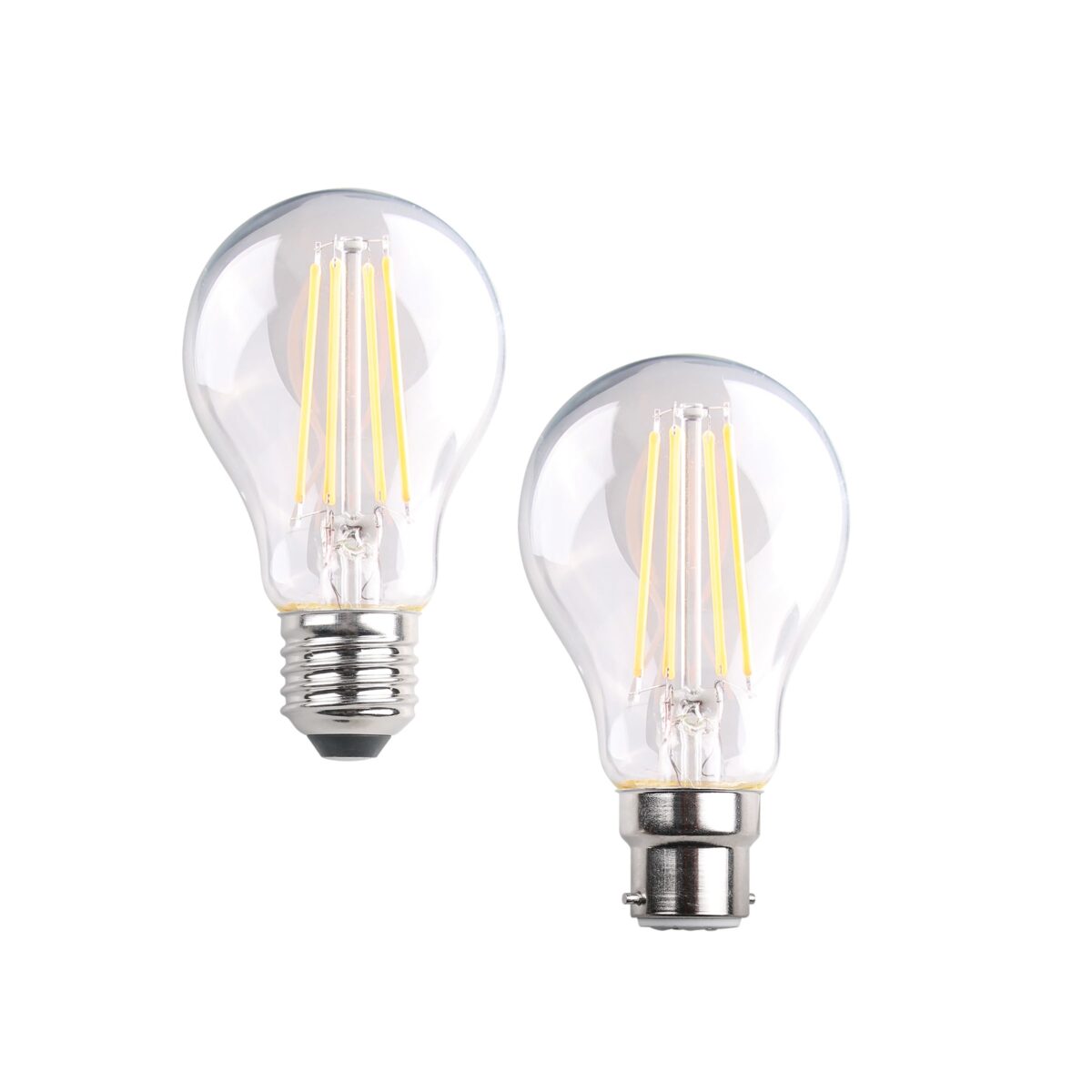 LED 7W Dimmable Clear Filament GLS Globe - Rovert Lighting
