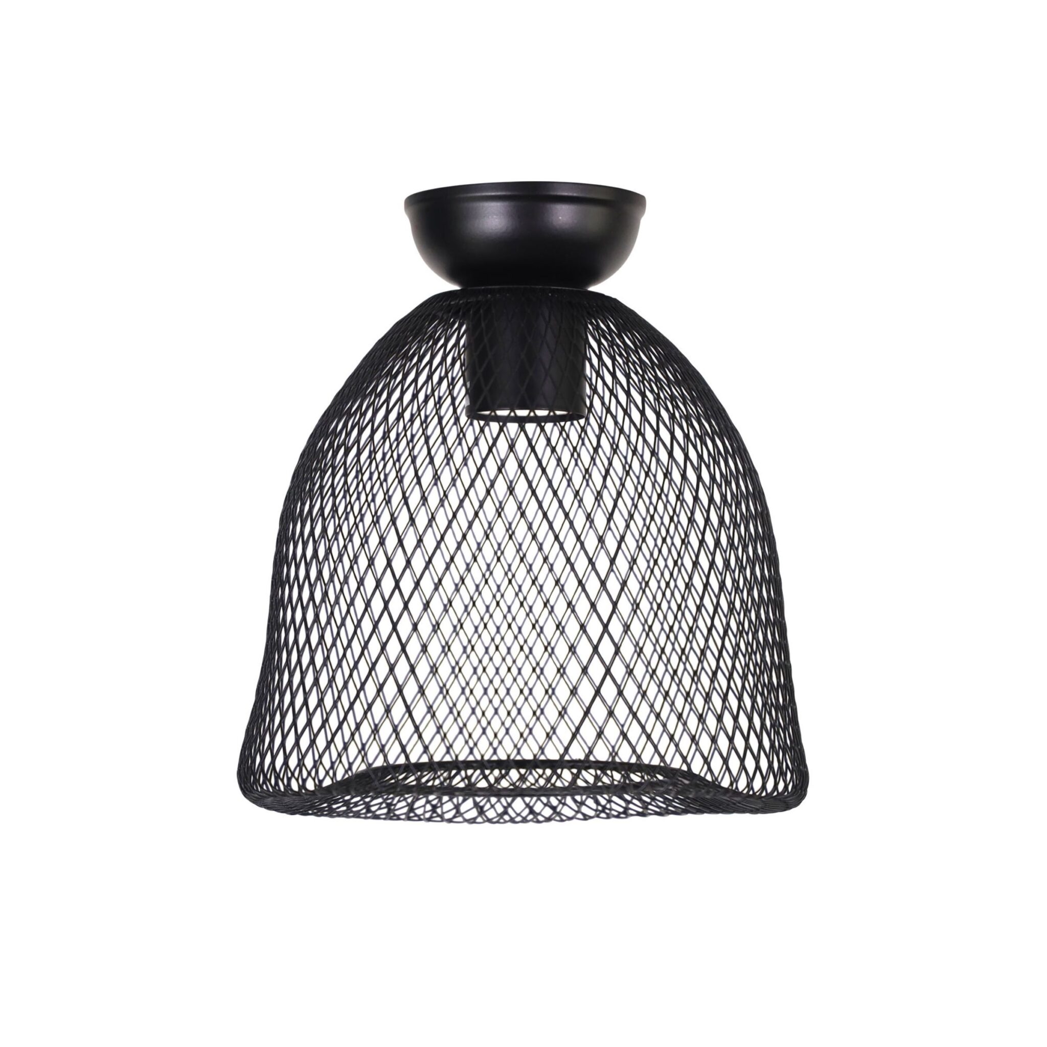 Tellis Black Mesh DIY Batten Fix Shade - Rovert Lighting