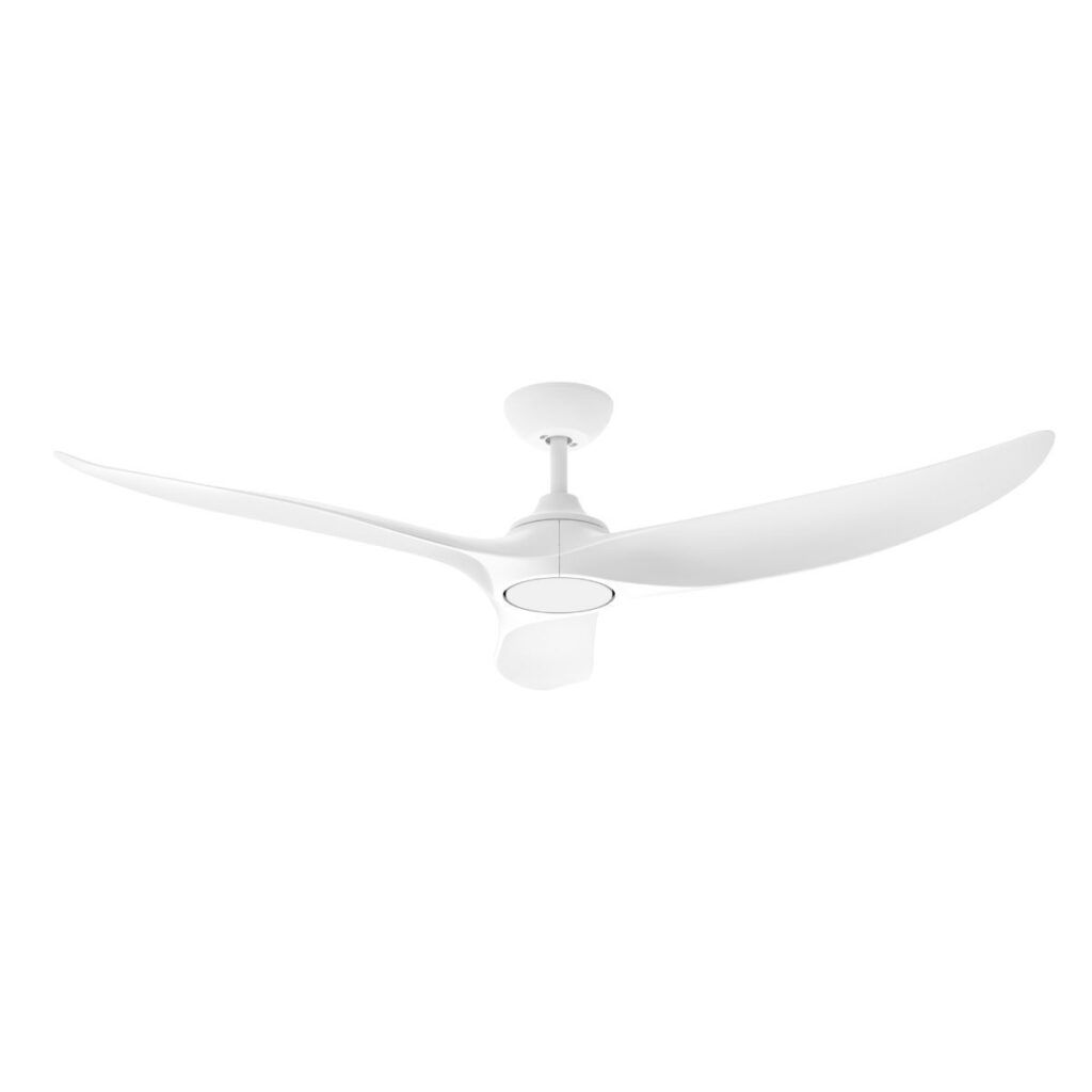Hunter Pacific Evolve 52in EC/DC Matt White Ceiling Fan - Rovert Lighting